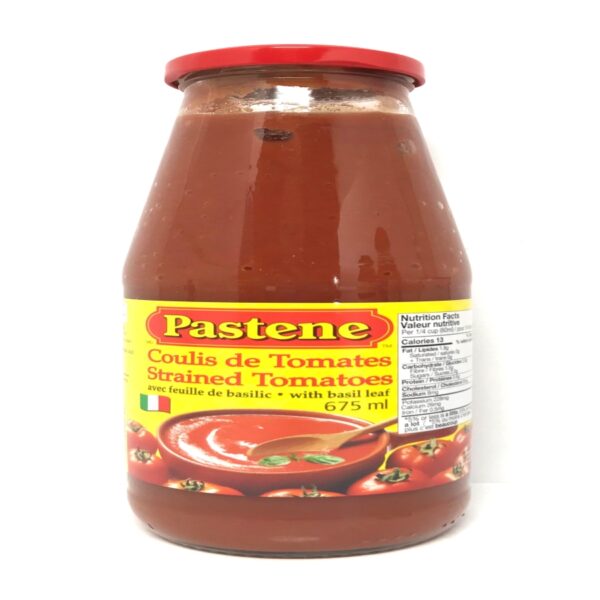 PASTENE TOMATO COULIS 675ml - Marché Eden