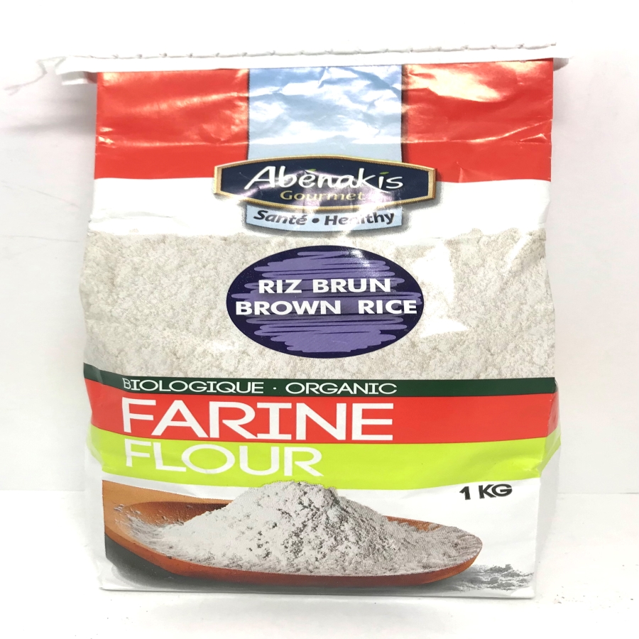 ABE. RIZ BRUN FARINE BIO 1KG - Marché Eden