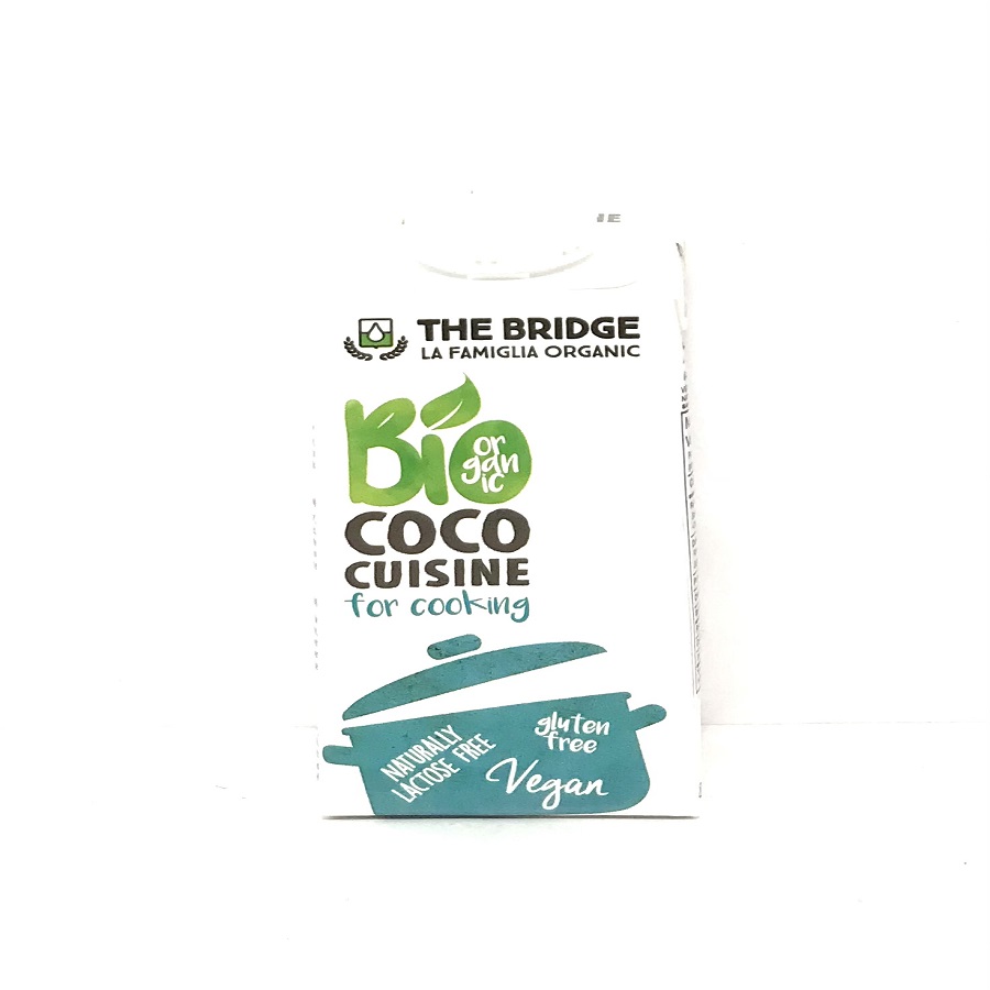 THE BRIDGE CREME COCO CUISSON BIO 200ml - Marché Eden