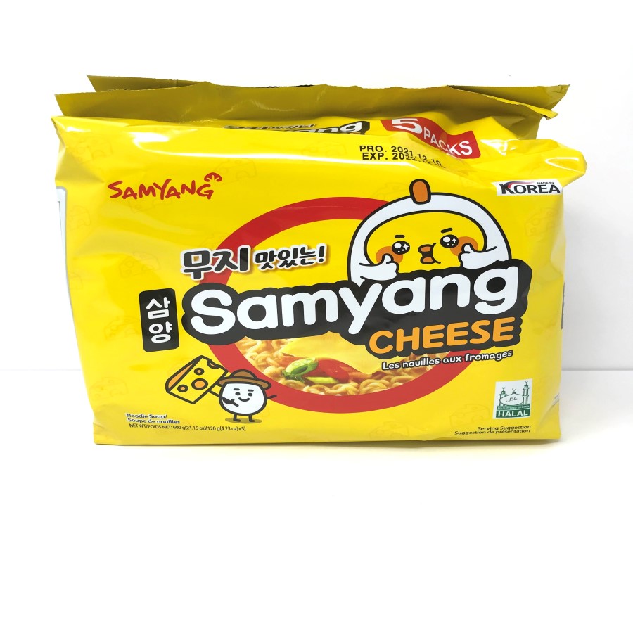 SAMYANG RAMEN CHEESE 5x120 gr - Marché Eden